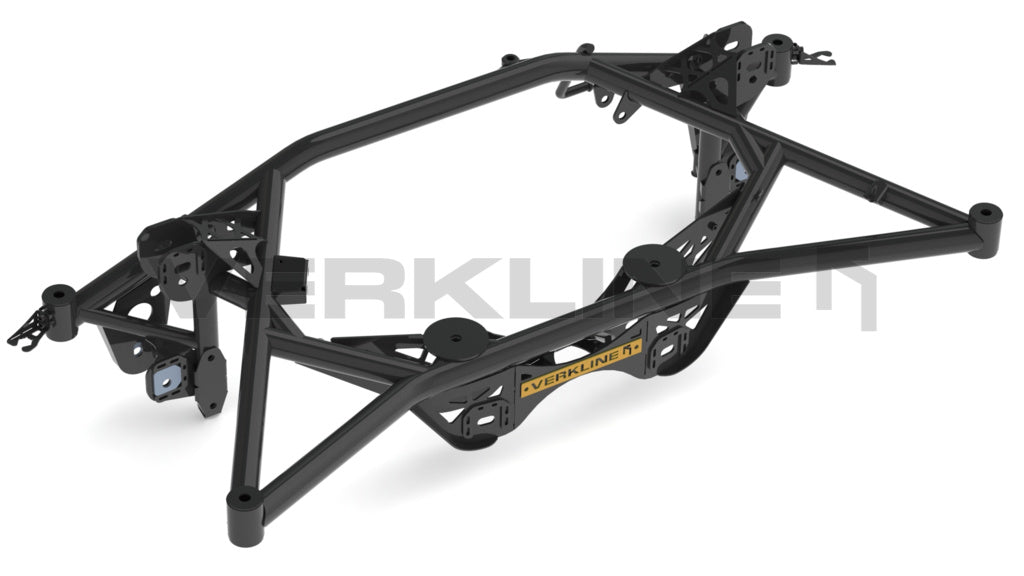 Rear Lightweight Tubular Subframe Drag - VAG RS3 S3 A3 TTRS TTS TT Gol ...